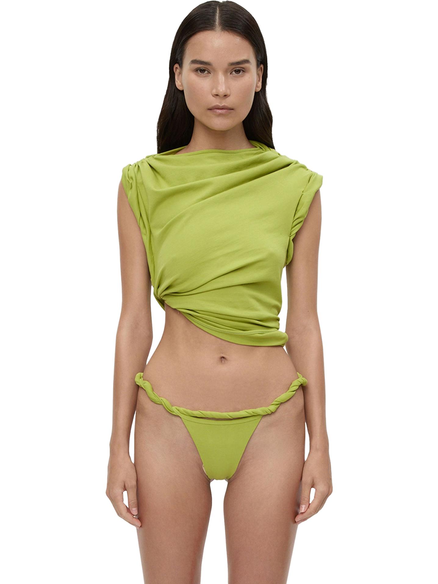 CHRISTOPHER ESBER CHRISTOPHER ESBER Asymmetric Draped Tee